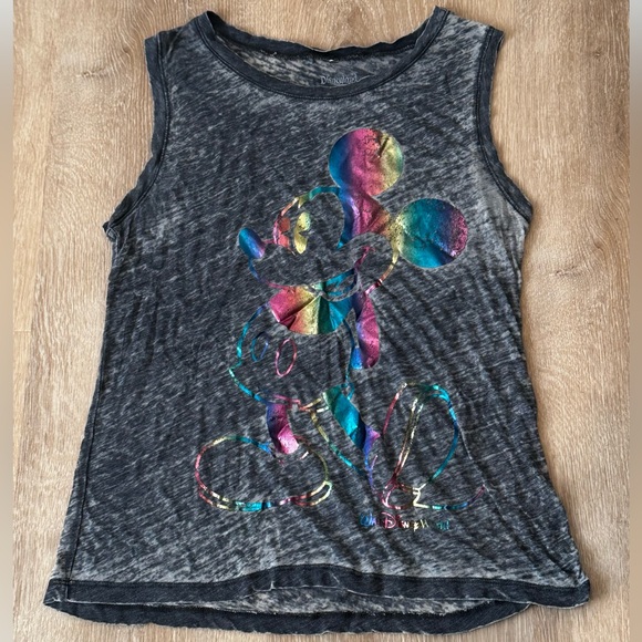 Disney | Tops | Disney Kids Colorful Mickey Mouse Tank Top | Poshmark